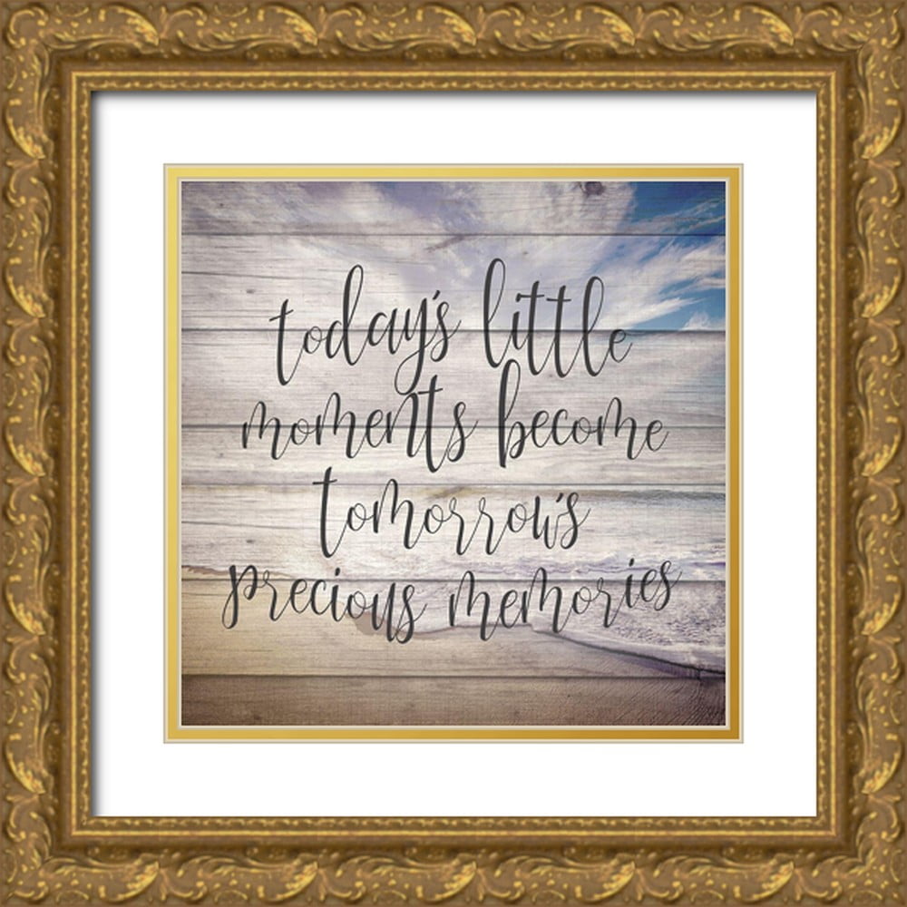 Kimberly, Allen 20x20 Gold Ornate Wood Framed with Double Matting Museum Art Print Titled ...