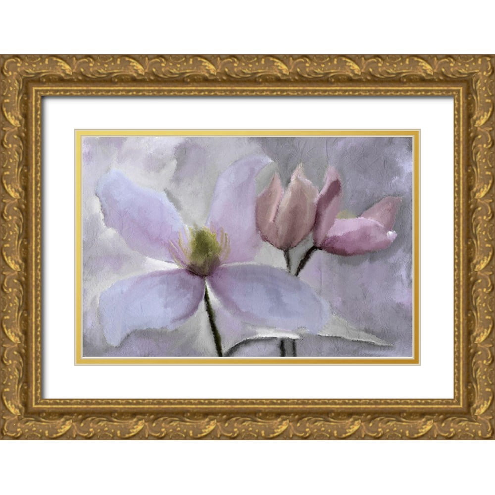 Kimberly, Allen 24x17 Gold Ornate Wood Framed with Double Matting ...