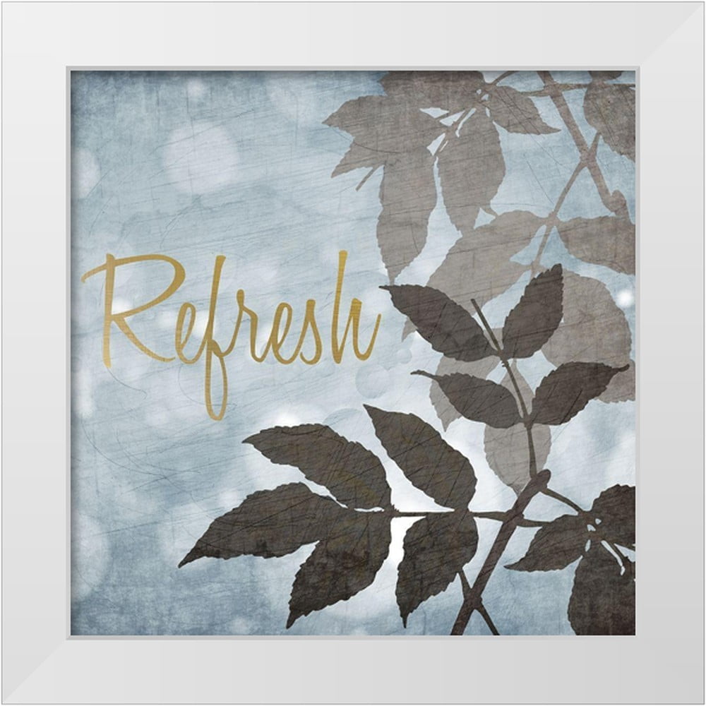 Kimberly, Allen 26x26 White Modern Wood Framed Museum Art Print Titled ...