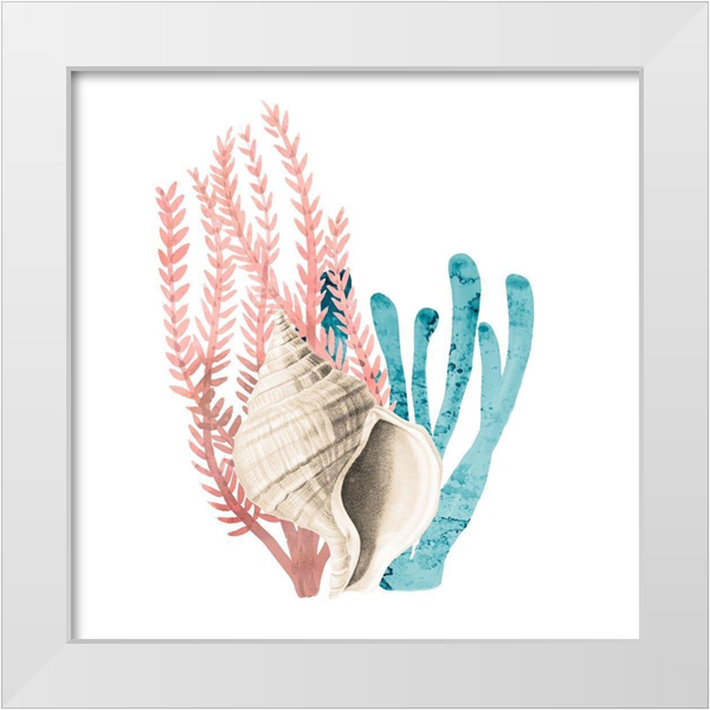 Kimberly, Allen 26x26 White Modern Wood Framed Museum Art Print Titled ...