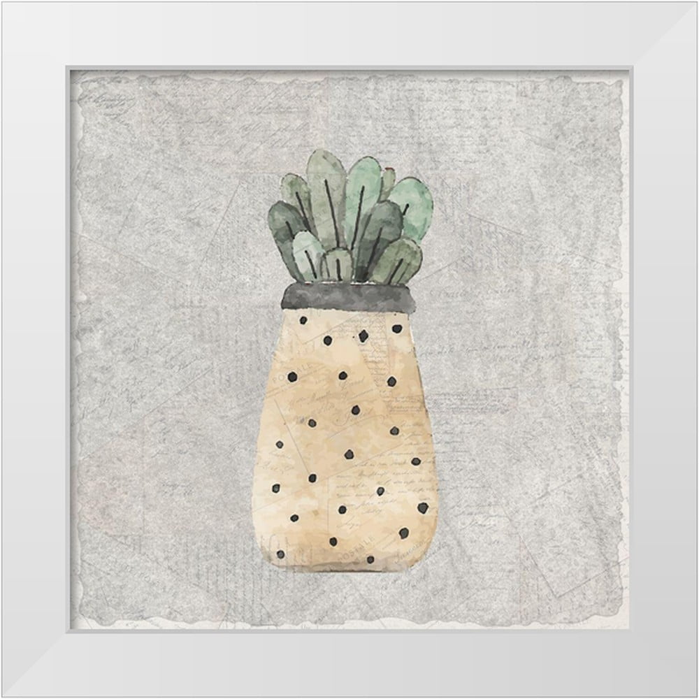 Kimberly, Allen 26x26 White Modern Wood Framed Museum Art Print Titled ...