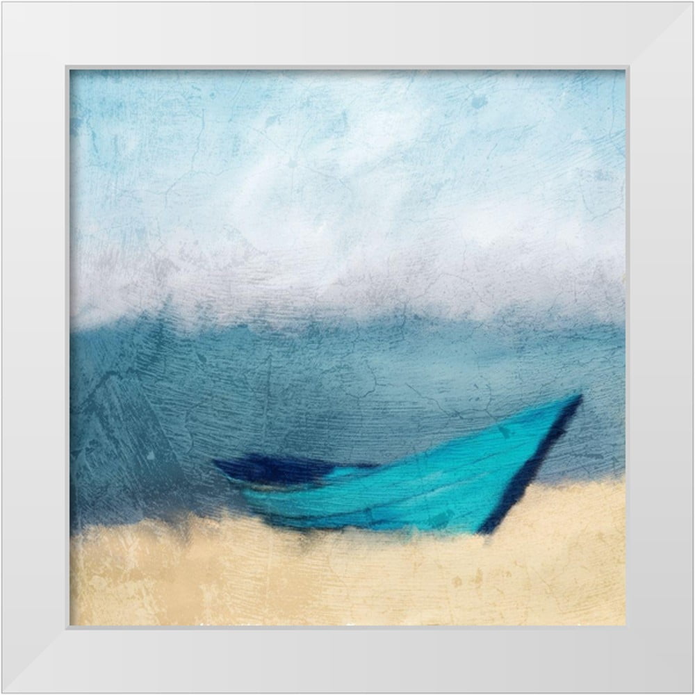 Kimberly, Allen 26x26 White Modern Wood Framed Museum Art Print Titled ...