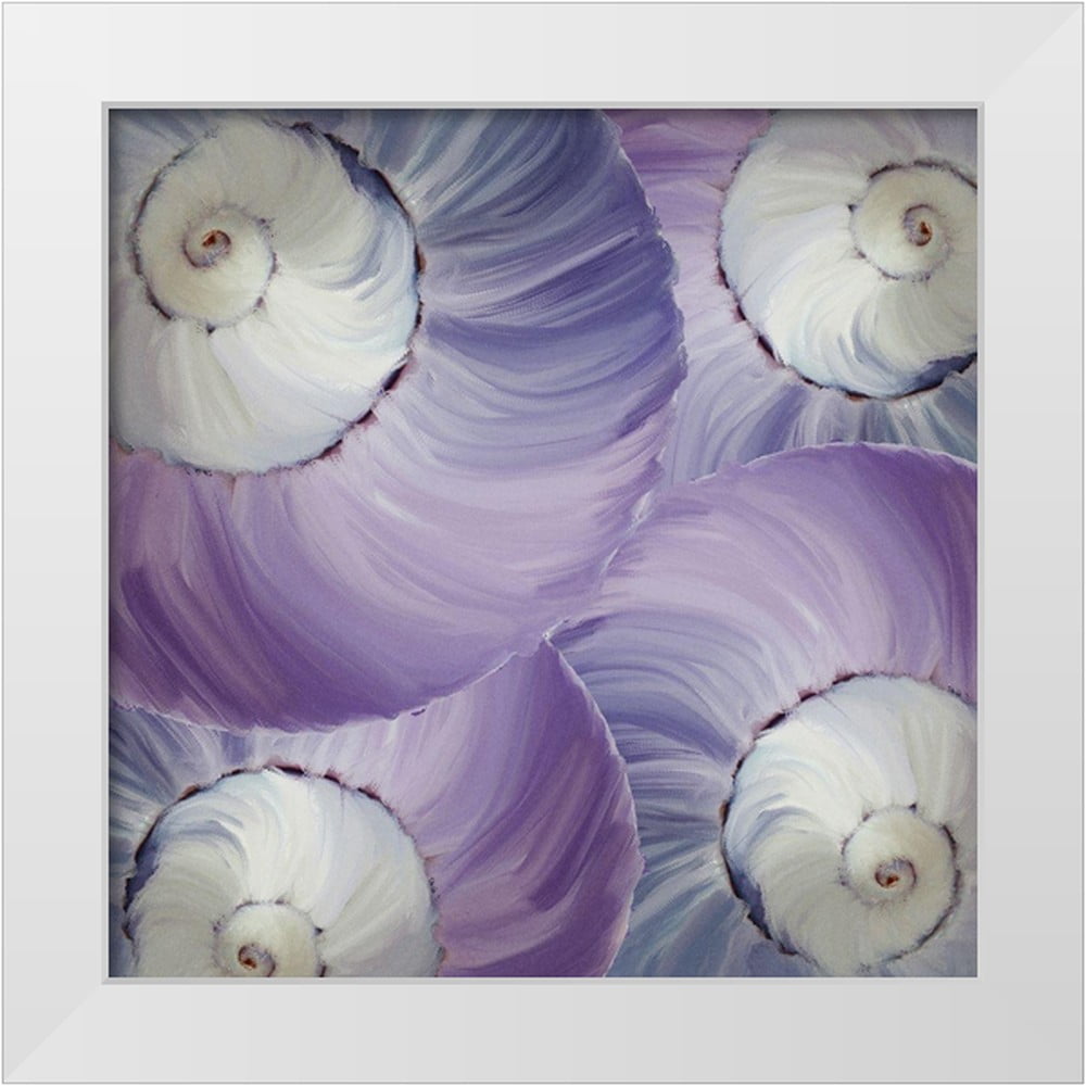 Kimberly, Allen 26x26 White Modern Wood Framed Museum Art Print Titled ...