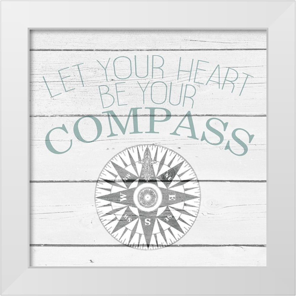 Kimberly, Allen 26x26 White Modern Wood Framed Museum Art Print Titled ...