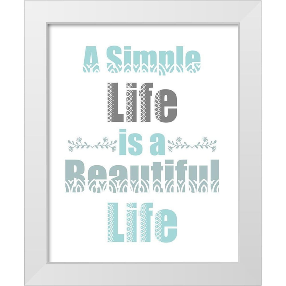Kimberly, Allen 26x32 White Modern Wood Framed Museum Art Print Titled ...