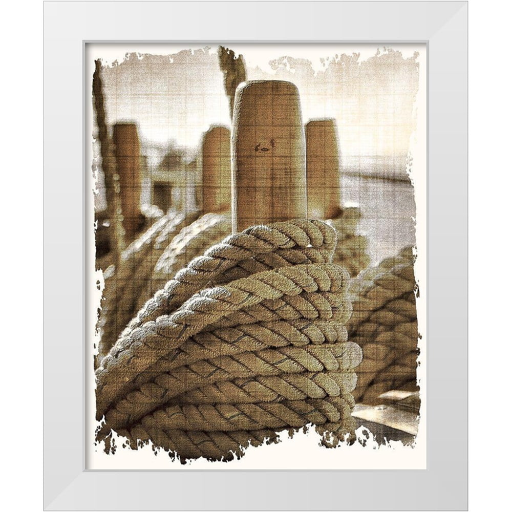 Kimberly, Allen 26x32 White Modern Wood Framed Museum Art Print Titled ...
