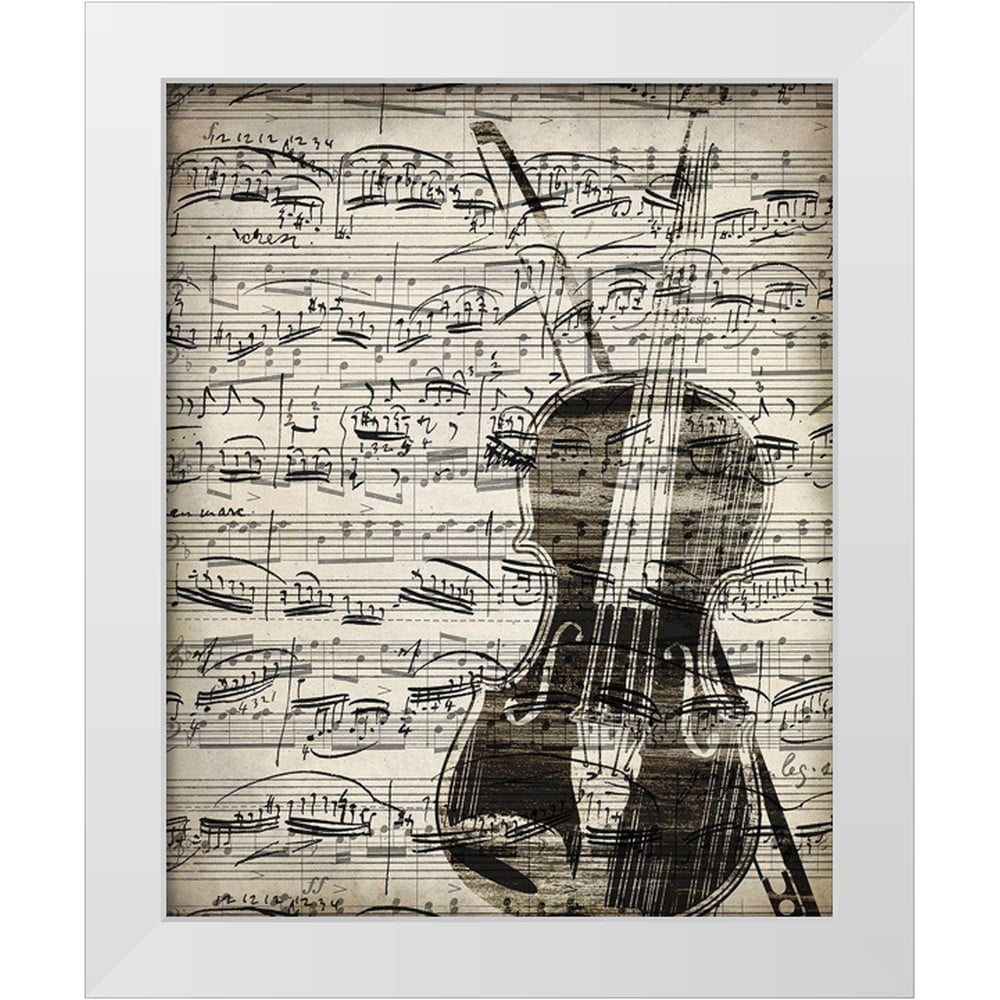 Kimberly, Allen 26x32 White Modern Wood Framed Museum Art Print Titled ...