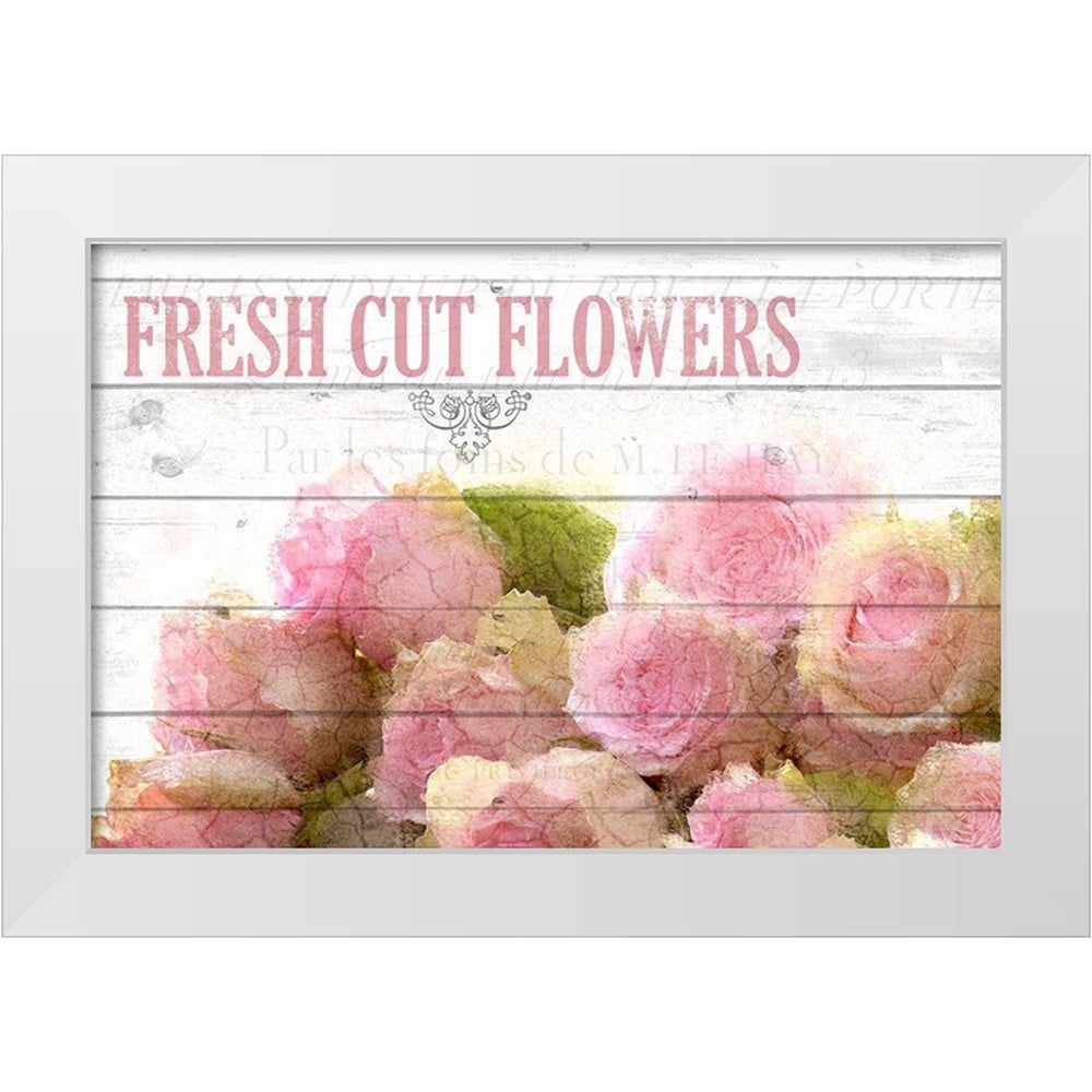 Kimberly, Allen 32x23 White Modern Wood Framed Museum Art Print Titled ...