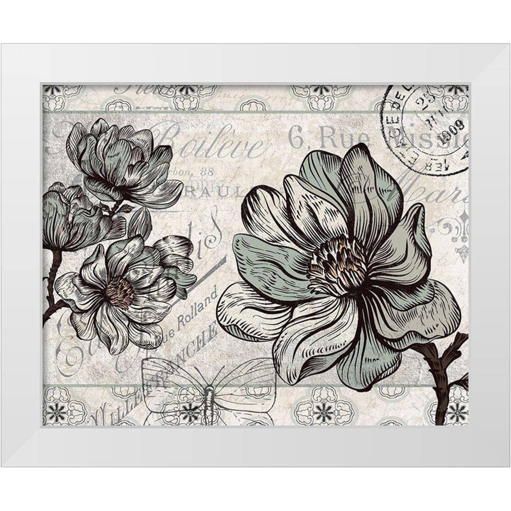 Kimberly, Allen 32x26 White Modern Wood Framed Museum Art Print Titled ...