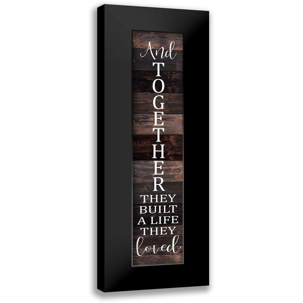 Kimberly, Allen 8x24 Black Modern Framed Museum Art Print Titled - And ...