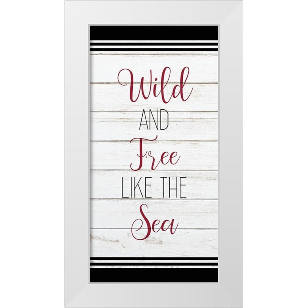 Kimberly, Allen 9x14 White Modern Wood Framed Museum Art Print Titled ...