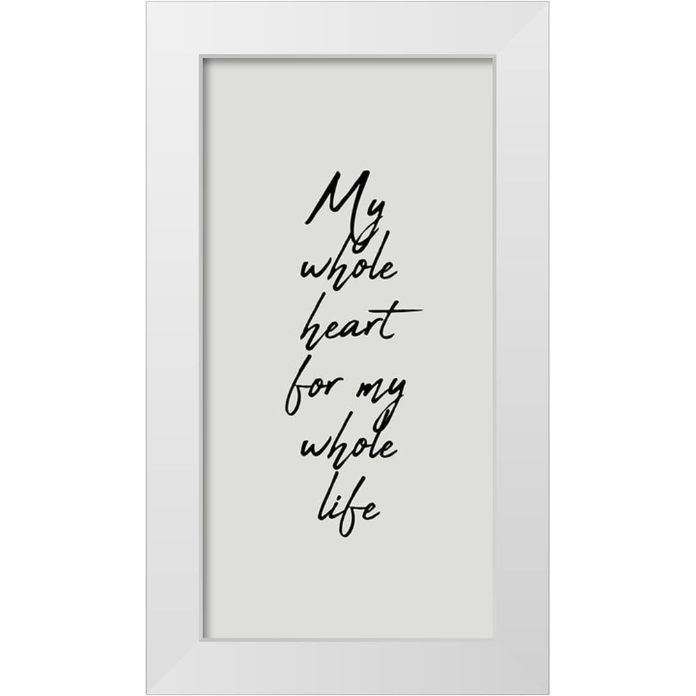Kimberly, Allen 9x14 White Modern Wood Framed Museum Art Print Titled ...