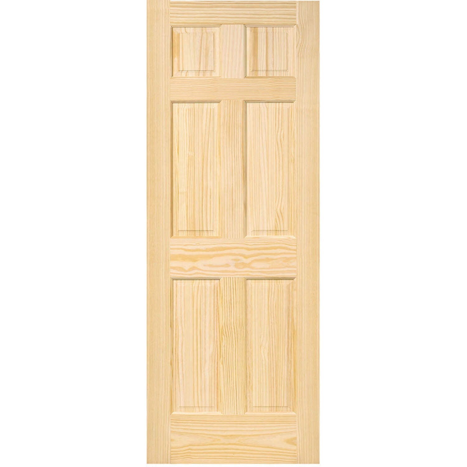Kimberly Bay Solid Pine Wood Door, Colonial 6 Panel, FSC Certified ...