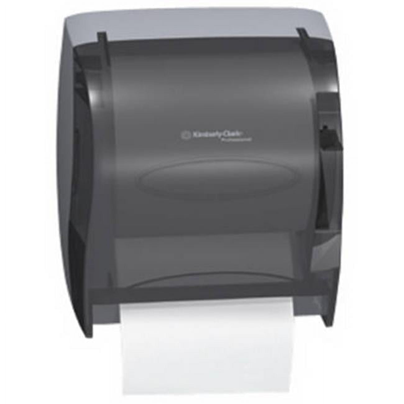 Kimberly-Clark 09765 In-Sight Lev-R-Matic Towel Roll Dispenser, Smoke ...