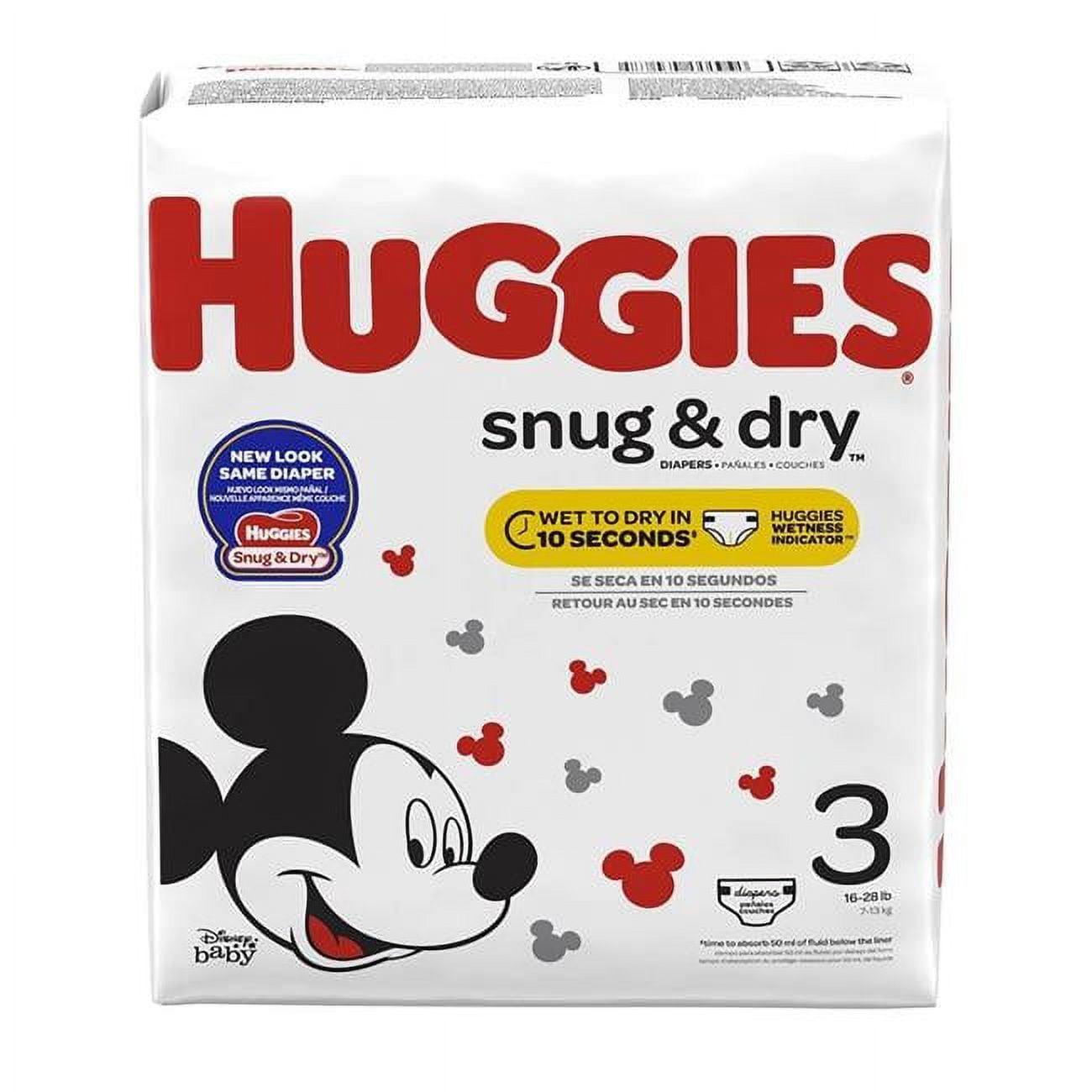 Kimberly Clark 1160336-PK Huggies Snug & Dry Jumbo Diaper Pack - Size 5 ...