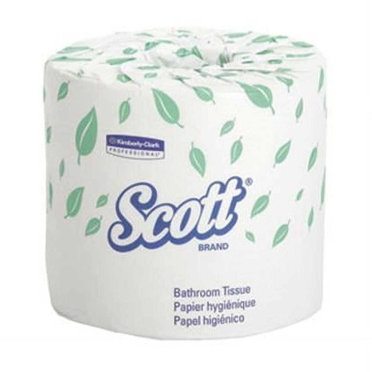 Kimberly-Clark KCC 04460 Scott Std T/T 4X4.5 2P white 80/605 - Walmart.com