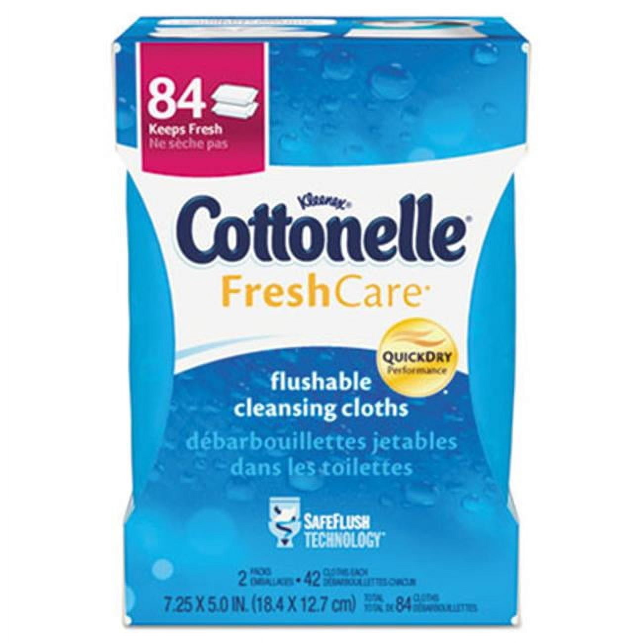 Kimberly Clark KCC Wipes,Cottnell,Refl,84,Wh - Walmart.com