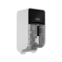 Kimberly-Clark Coreless Double-Roll Toilet Paper Dispenser, White ...