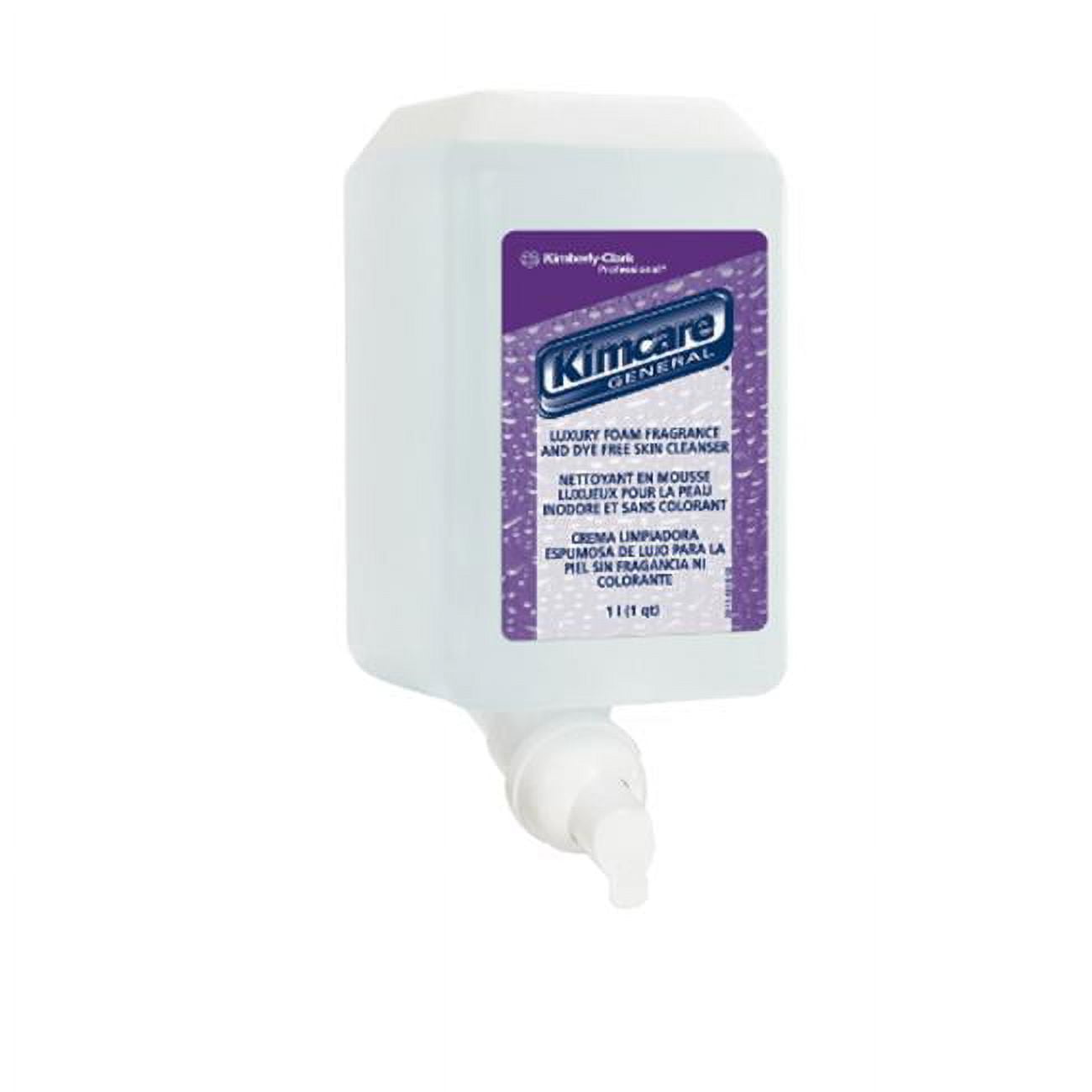 Kimberly-Clark Kimcare General Lux Foam Frag & Dye Free Clr - Case of 6 ...