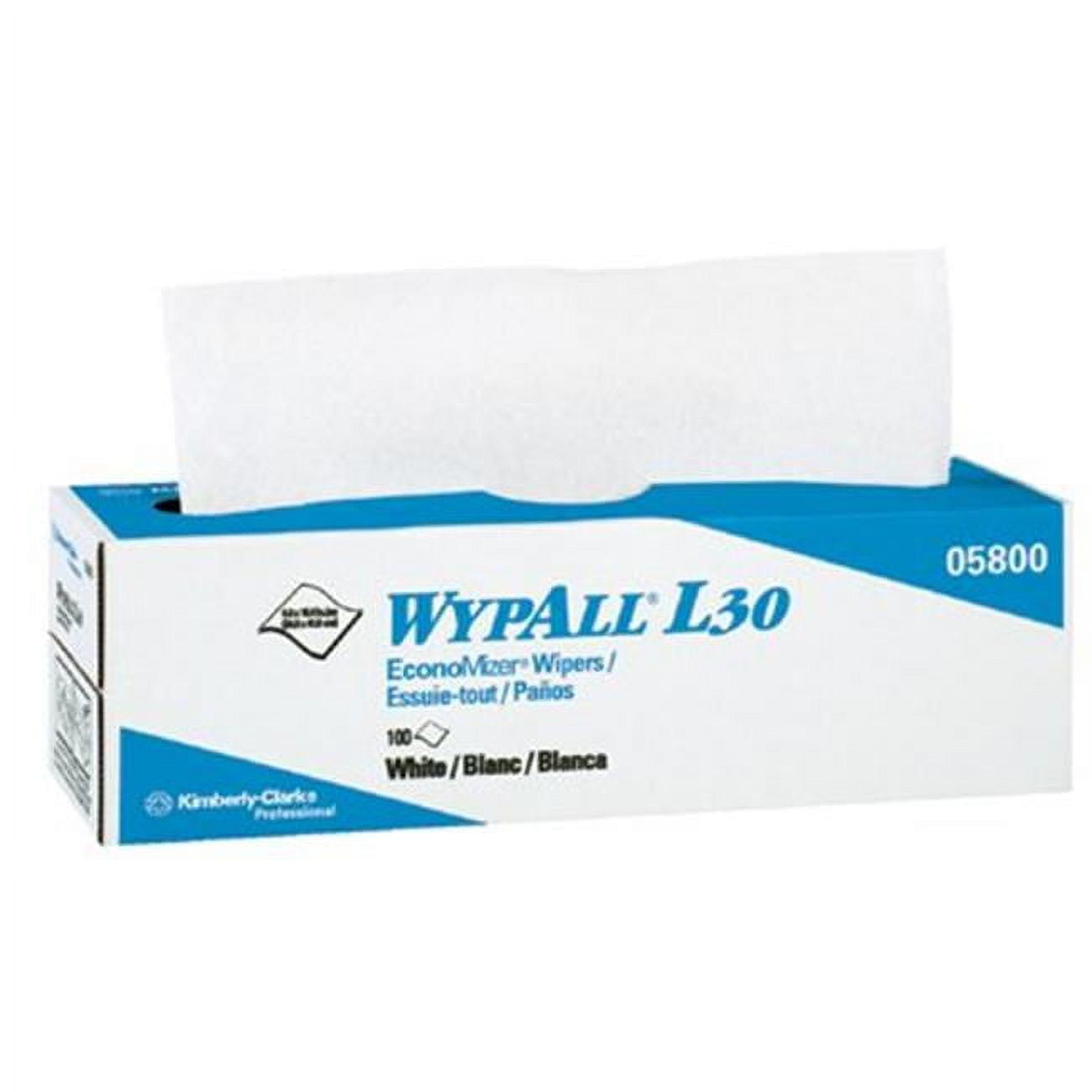Kimberly-Clark Professional Economizer Wipe White 9.8in.x16.4in. 1-Ply ...