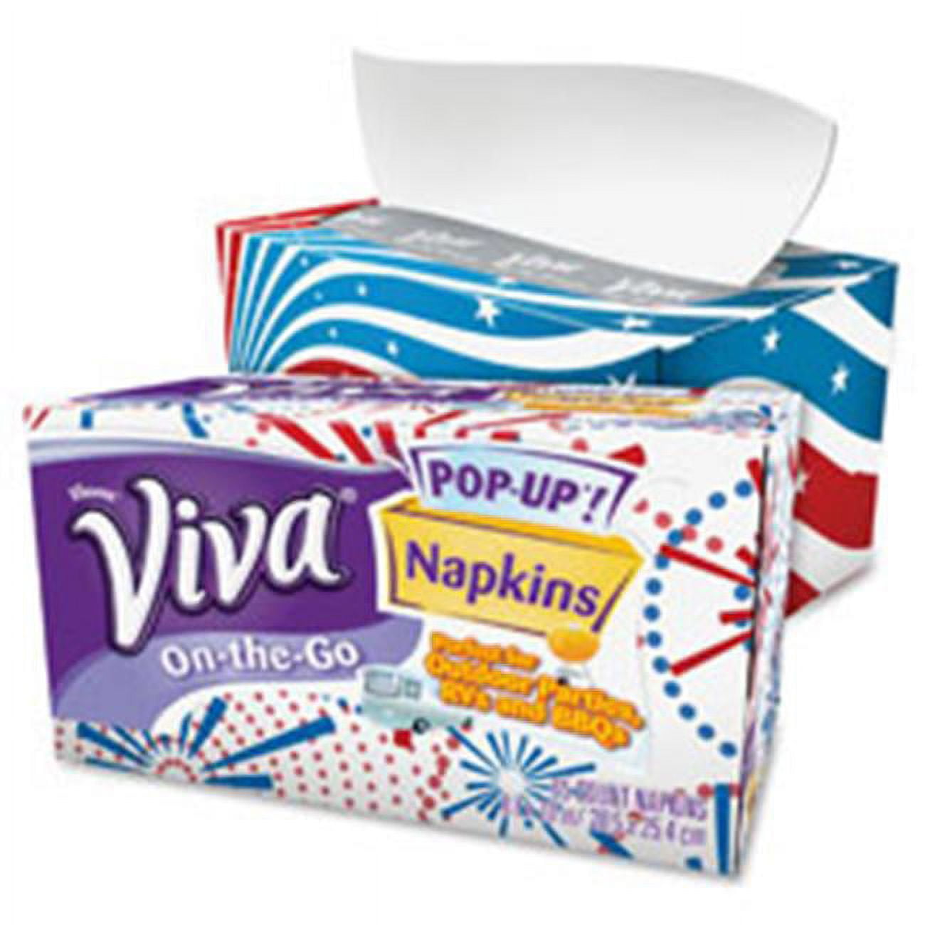 Kimberly-Clark Professional KCC34244CT Viva Pop-Up On the Go Napkins ...