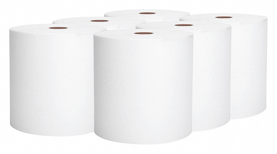 Kimberly-Clark Professional Paper Towel Roll,950 ft.,White,PK6 02000 ...