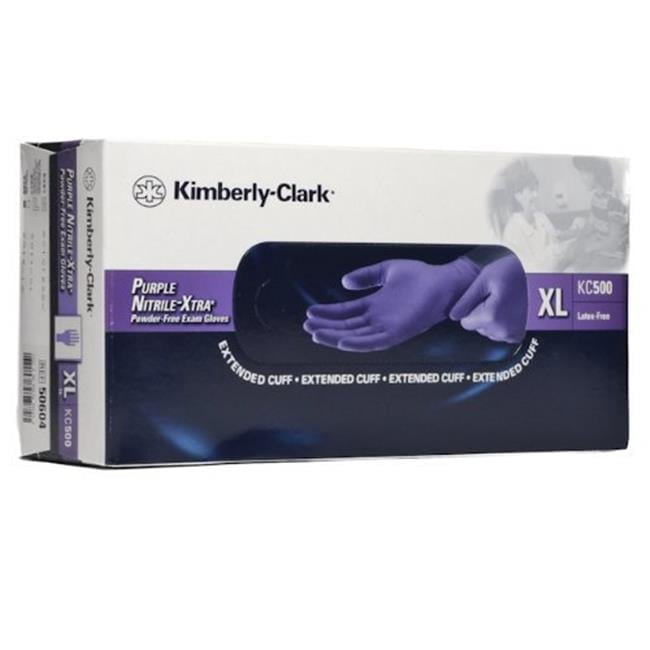 Kimberly-Clark Purple Nitrile Exam Gloves - Extra Large - Walmart.com