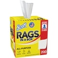 Kimberly-Clark Scott Rags in a Box - Disposable Towels - 200 Count ...