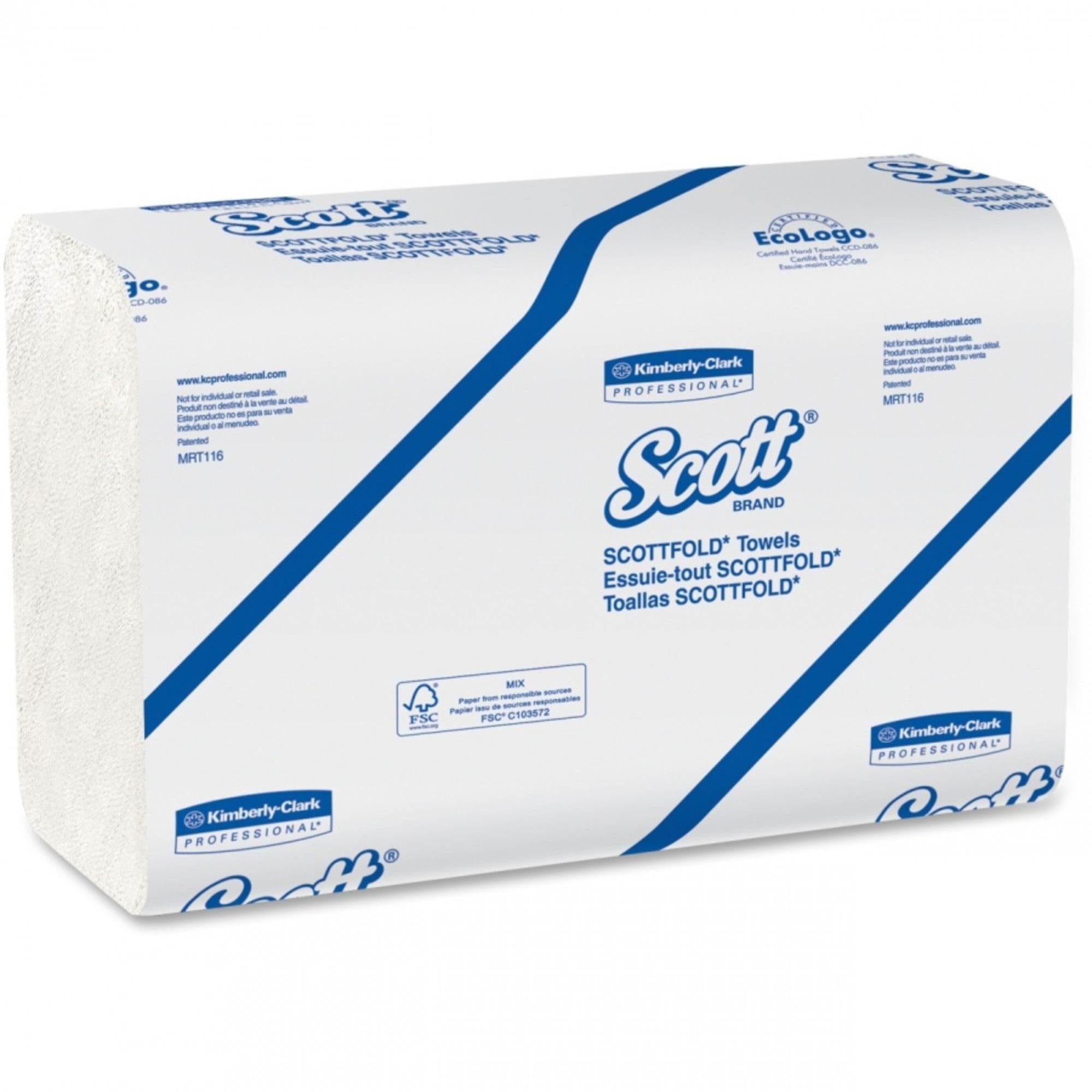 Kimberly-Clark Scottfold Commercial Multifold Paper Towel, White, 175 ...