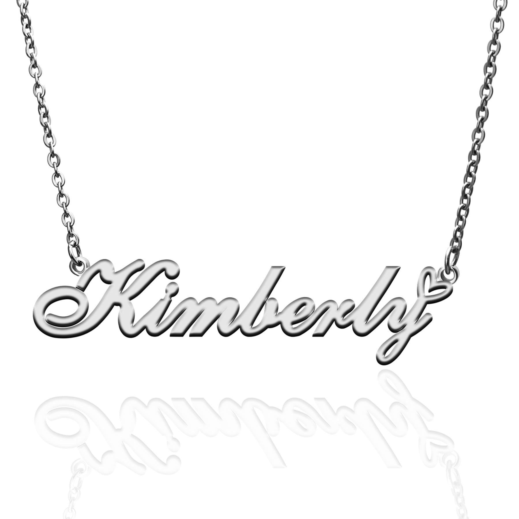 Kimberly Custom Name Necklace Customized Personalized Plated Name ...