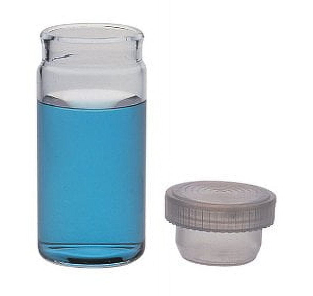 Kimble Opticlear Borosilicate Glass Tooled Neck Vial with Unattached ...