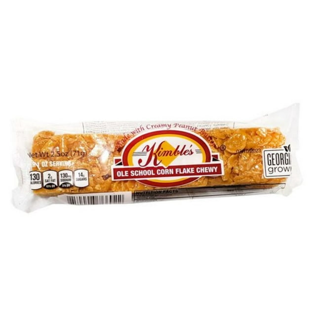 Kimble's KFD76602 Ole School Corn Flake Bars with Creamy Peanut Butter ...