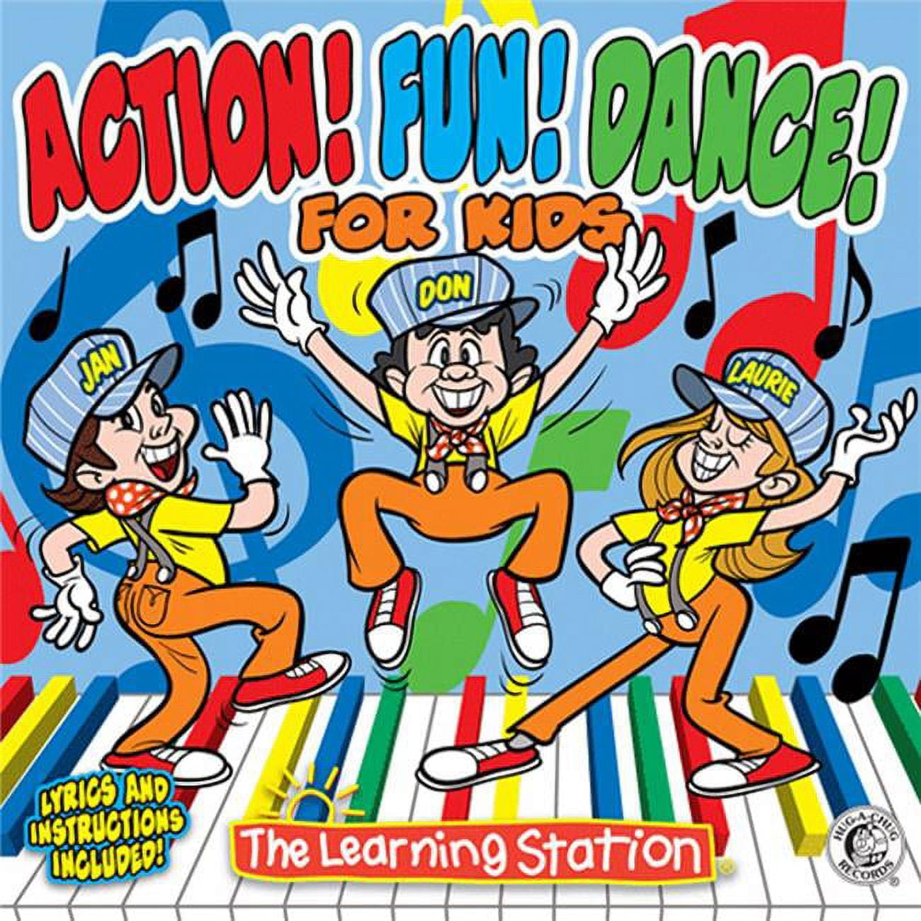 Kimbo Educational Action Fun Dance Song CD for PK & Up Grade - Walmart.com