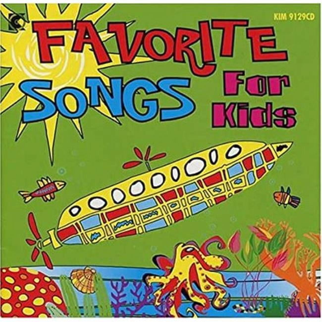 Kimbo Educational Favorite Songs for Kids Song CD for PK to 3rd Grade ...