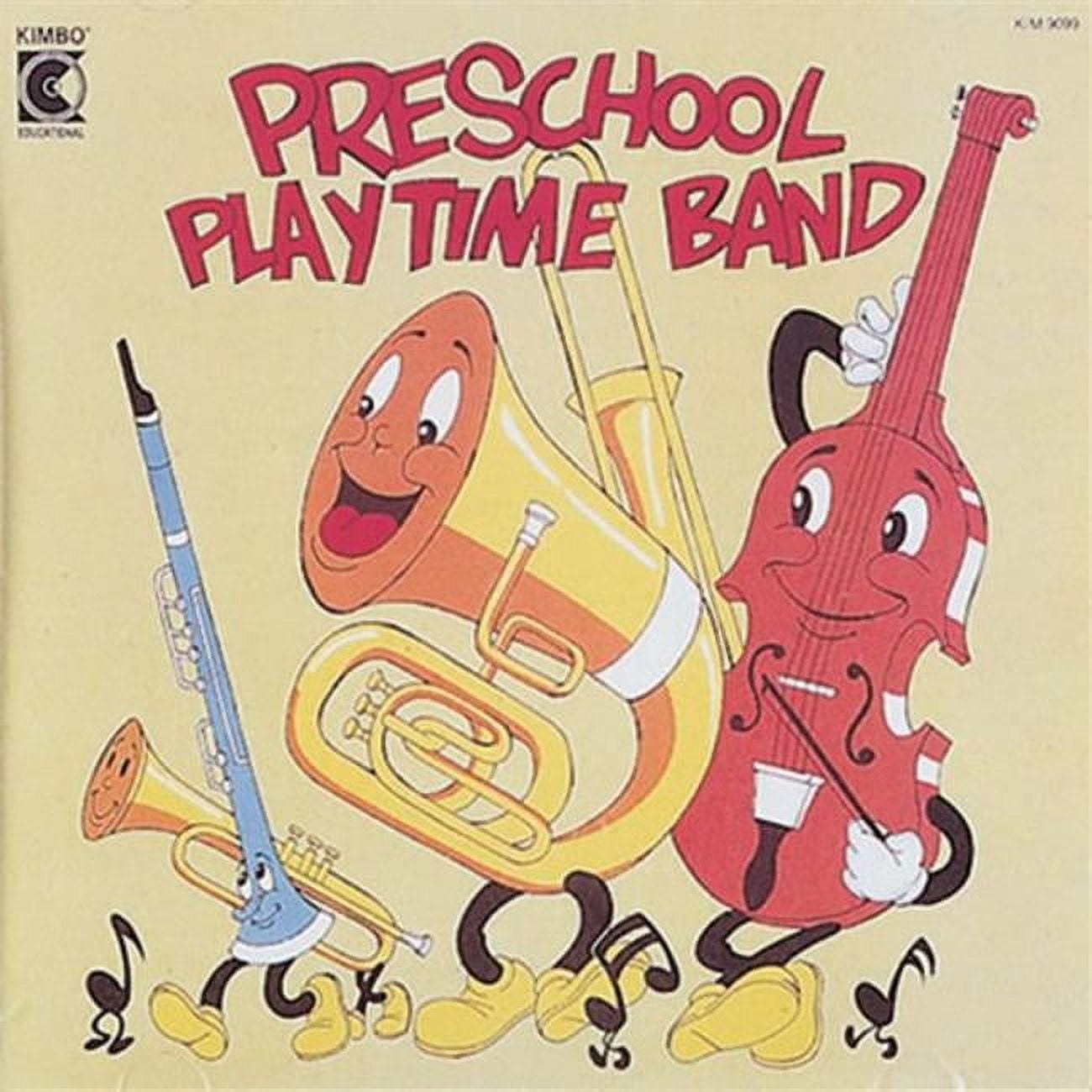 Kimbo Educational KIM9099CD Preschool Playtime Band Song CD for PK to ...
