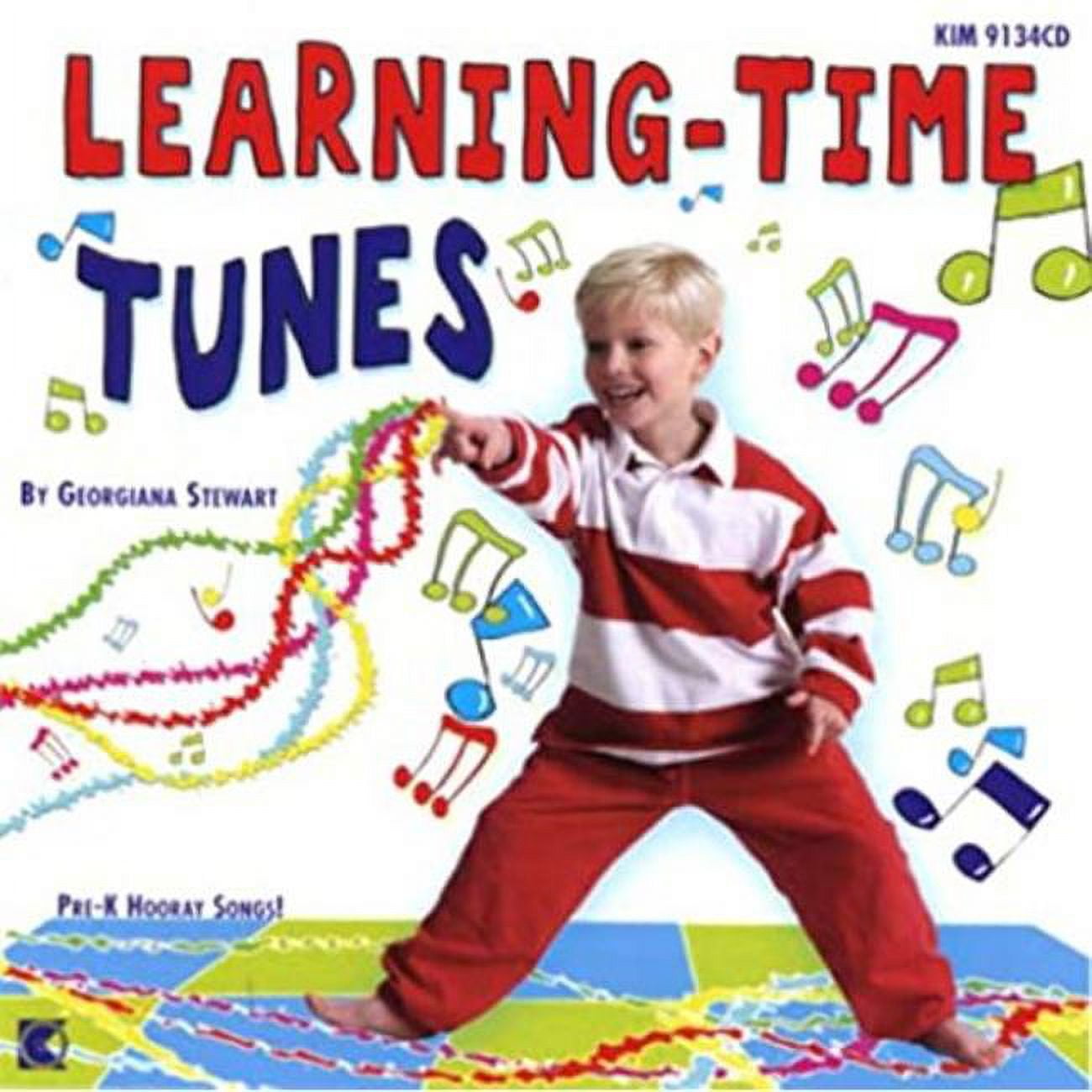 Kimbo Educational KIM9134CD Learning Time Tunes Song CD for PK to 1st ...