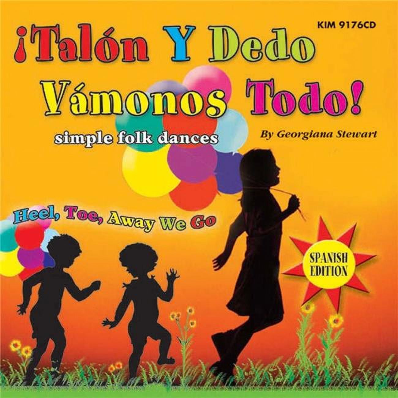 Kimbo Educational KMS 9176CD Talon y Dedo, Vamanos Todos Song CD for PK ...
