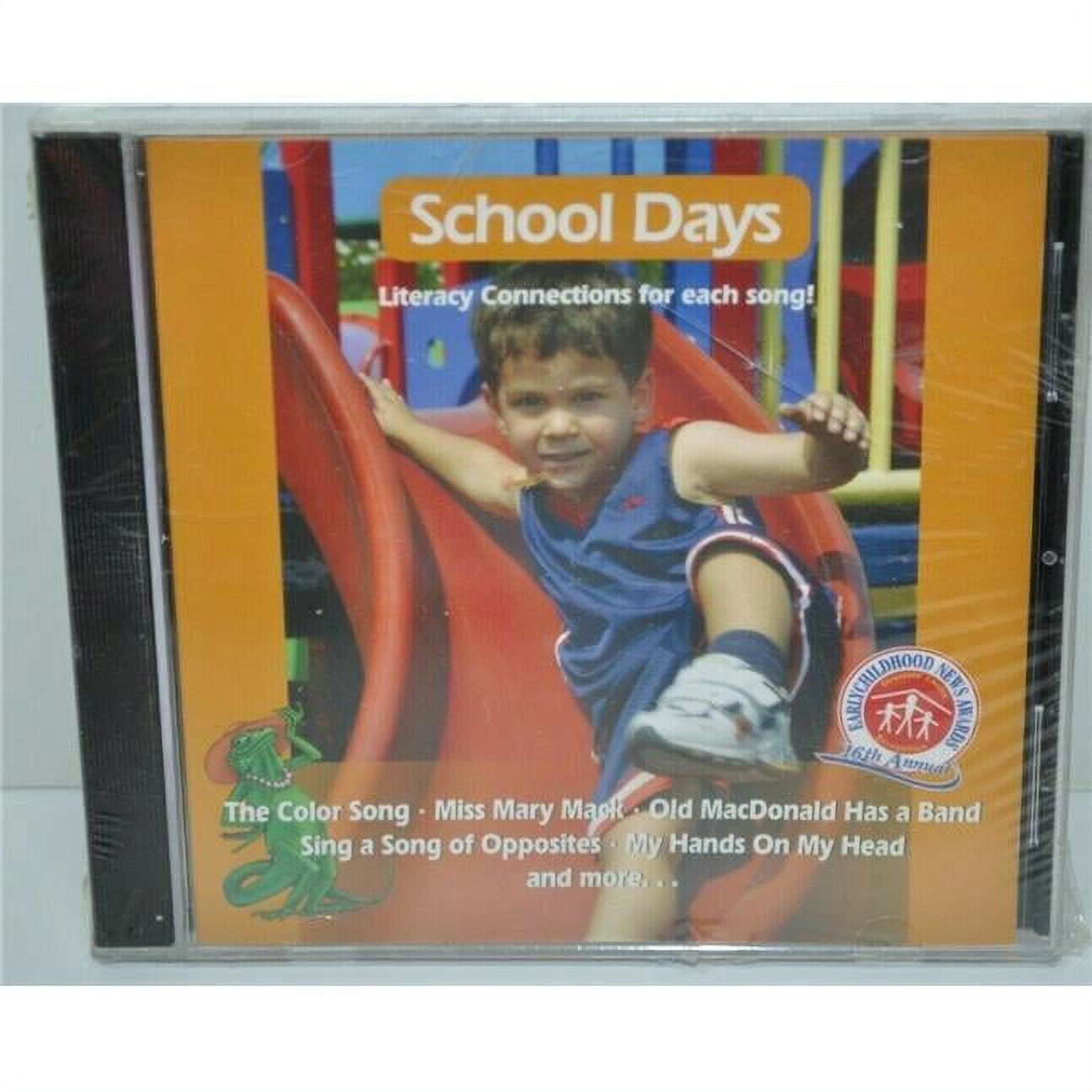 Kimbo Educational KPS 52CD School Days Song CD for PK to 1st Grade ...