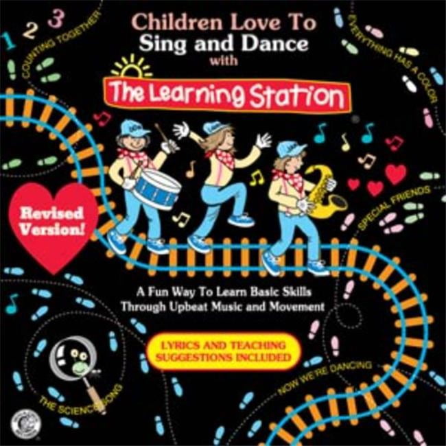 Kimbo Educational KUB5000CD Children Love to Sing & Dance Song CD for ...