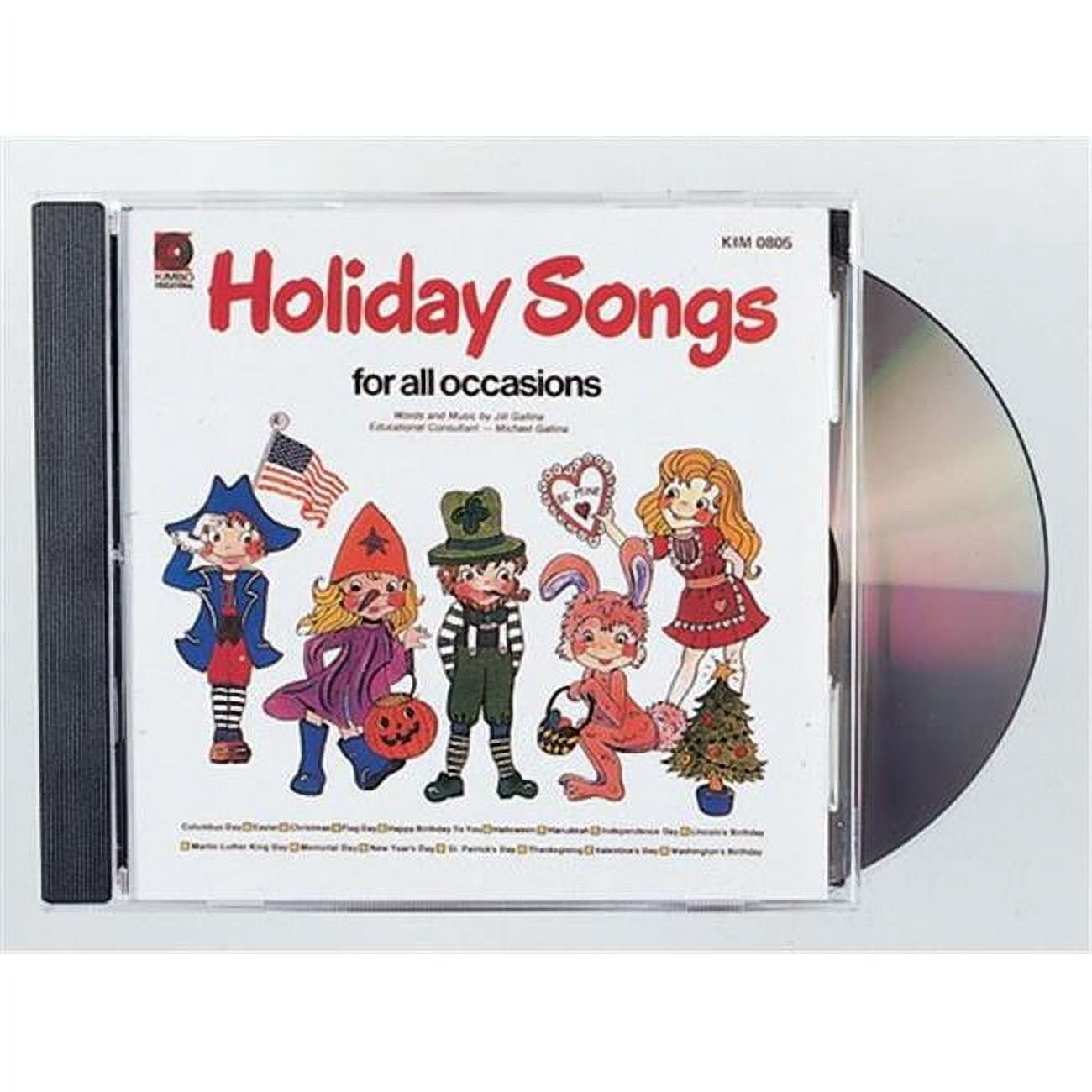 Kimbo Educational Kim0805Cd Holiday Songs For All Cd Holiday Songs For ...