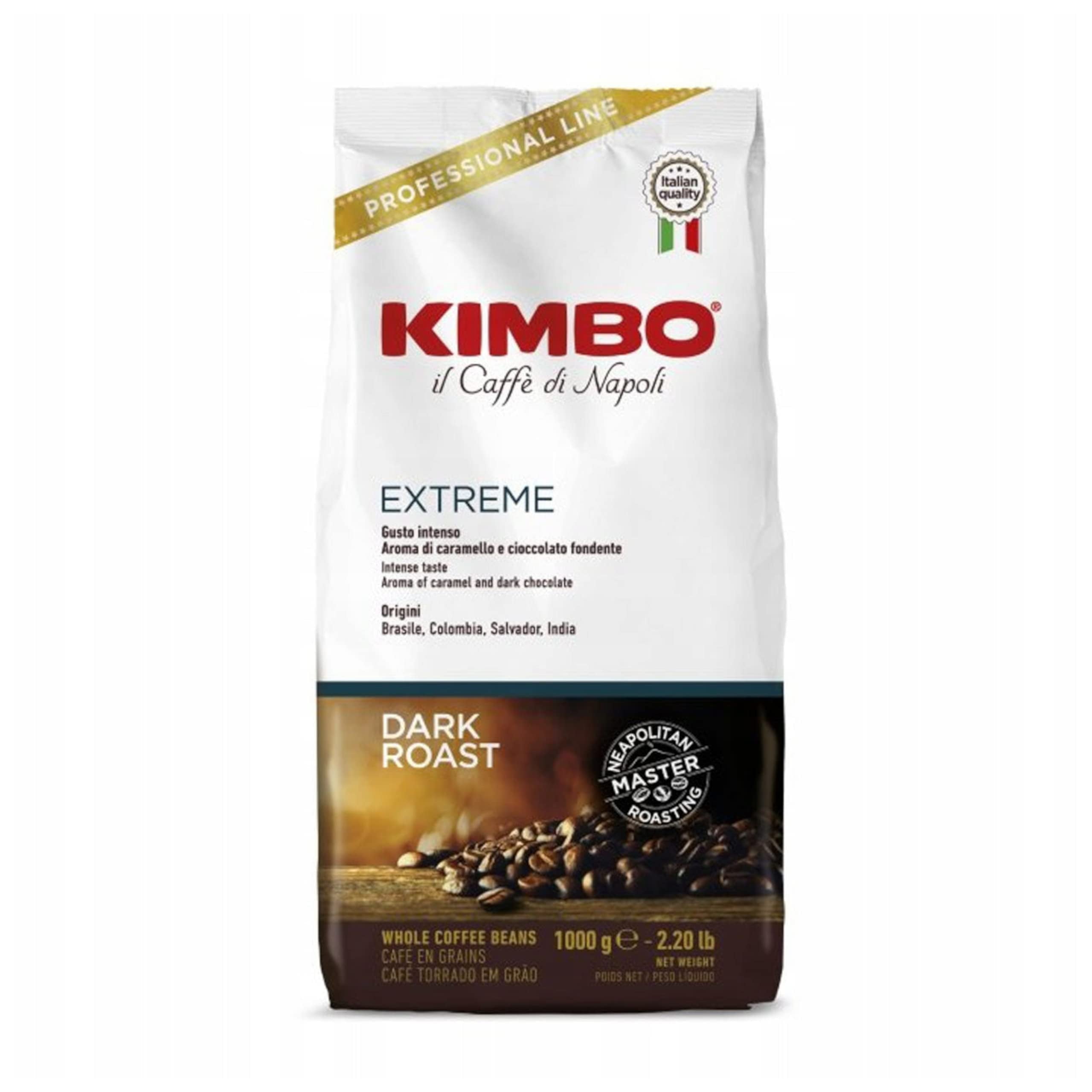Kimbo Espresso Extreme Whole Beans 2.2lb/1kg - Walmart.com