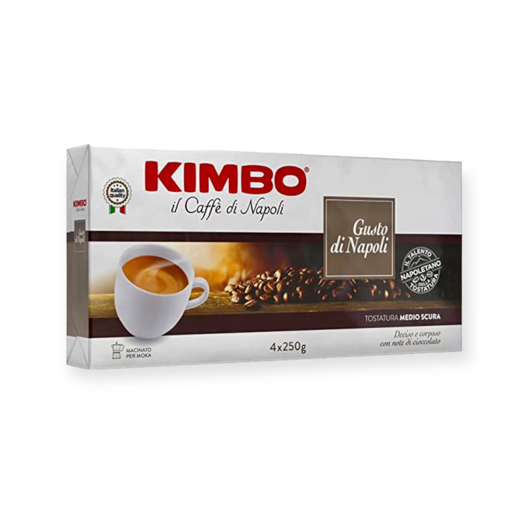 Kimbo Gusto Di Napoli 4x250g - Walmart.com