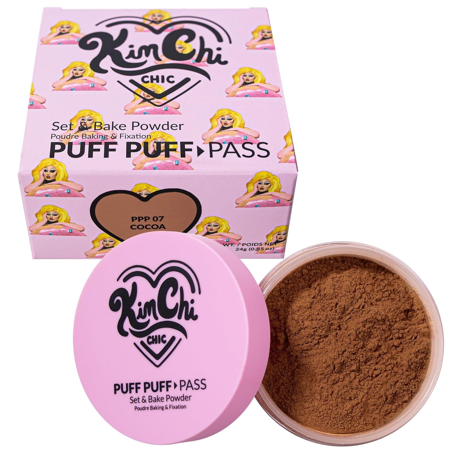 Kimchi Chic Beauty Puff Puff Pass Set and Bake Setting Powder for ...