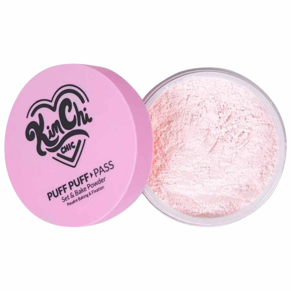 Kimchi Chic Beauty Puff Puff Pass Set & Bake Powder - 09 Pink - Walmart.com