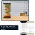 Kimchi Jar with Dry Wet Separation | Leak-Proof Plastic Pickling ...