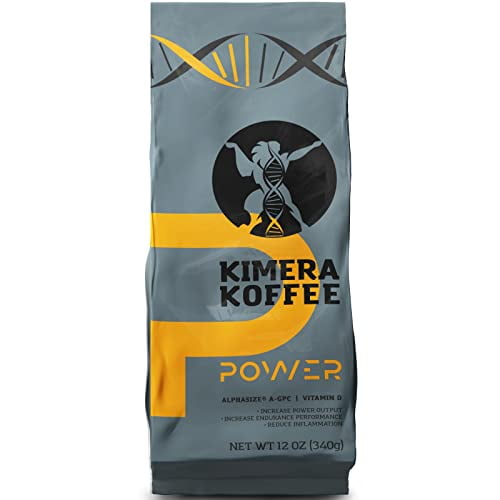 Kimera Koffee - Organic Medium Roast Ground Coffee|Power Blend | Infused with Alpha GPC and ...
