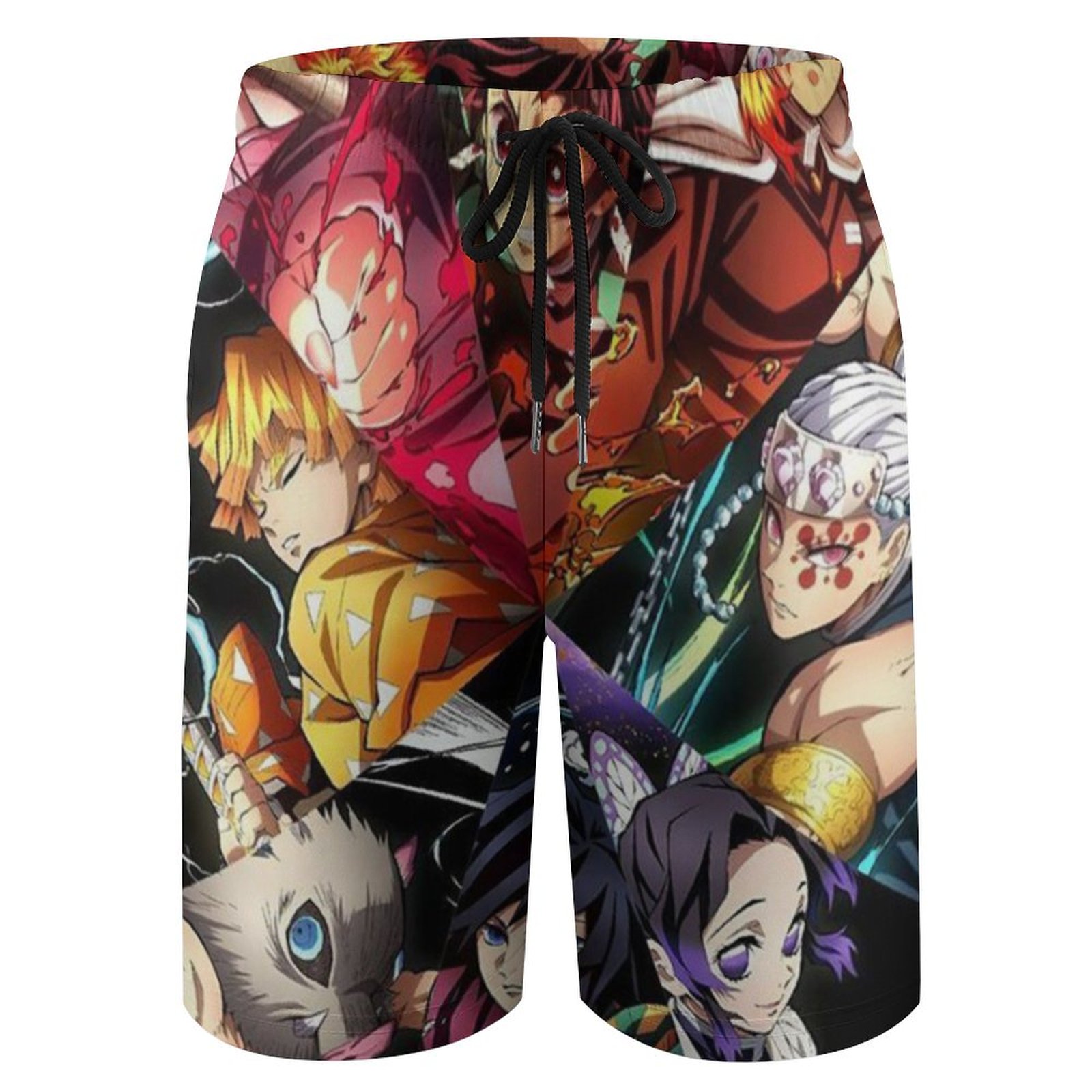 Kimetsu No Yaiba Demon Slayer Anime Boy's Swim Trunks Summer Hawaii ...