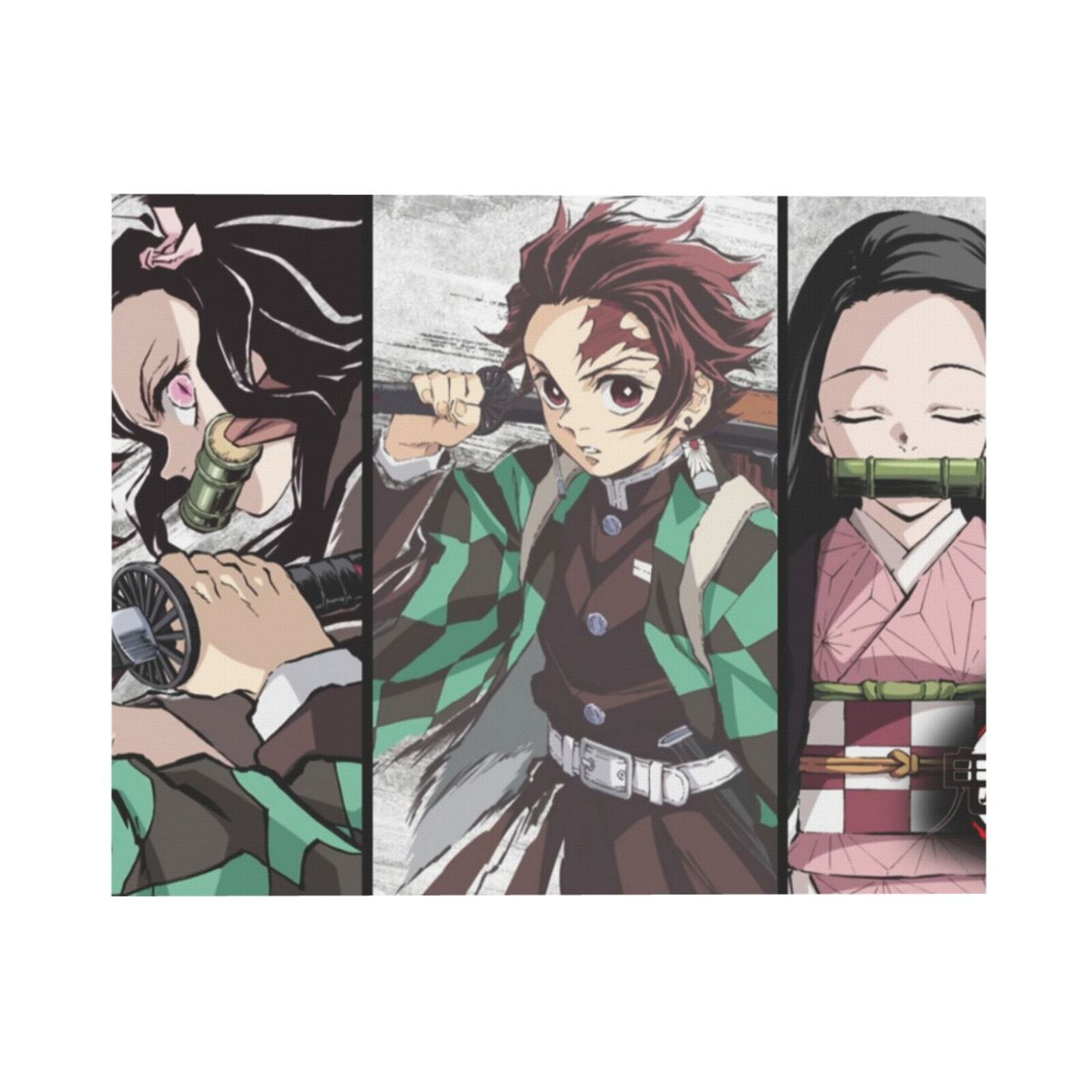 Kimetsu No Yaiba Demon Slayer Canvas Decorative Poster Art Picture ...