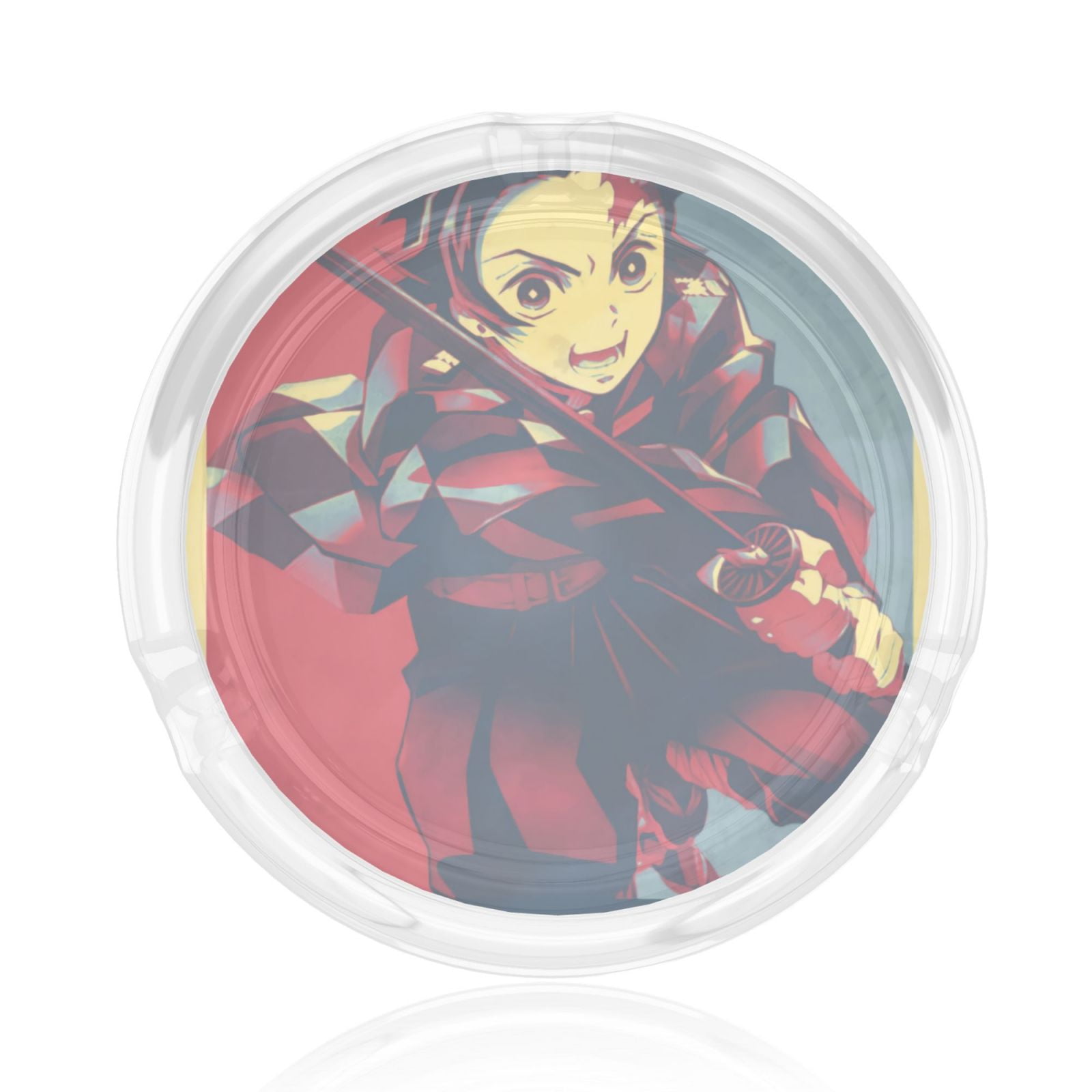 Kimetsu No Yaiba Demon Slayer Round Glass Ashtray 3d Printing For ...