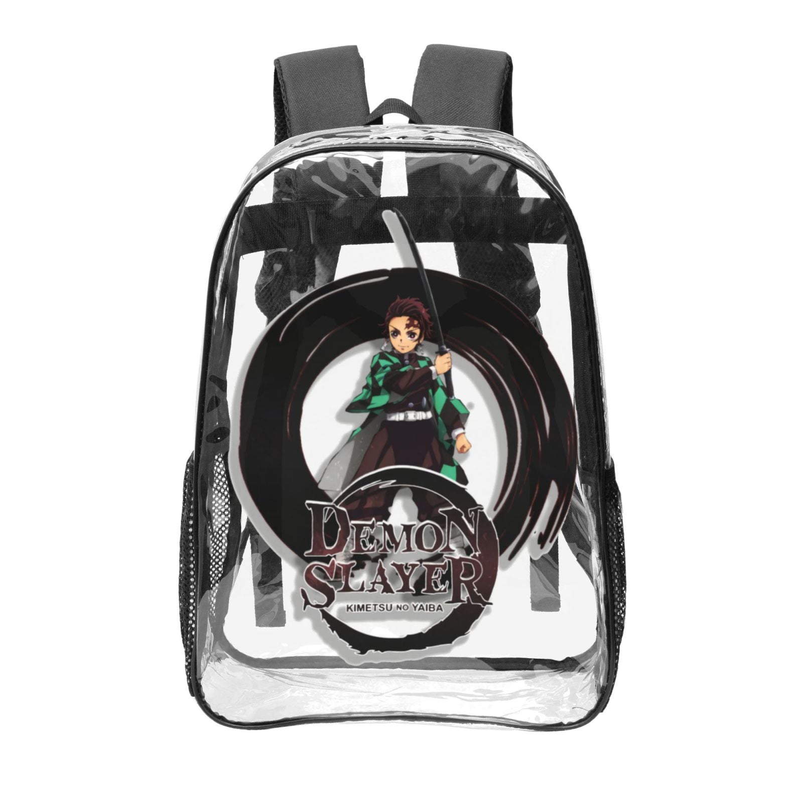 Kimetsu No Yaiba Demon Slayer Transparent Backpack Fashion Travel ...